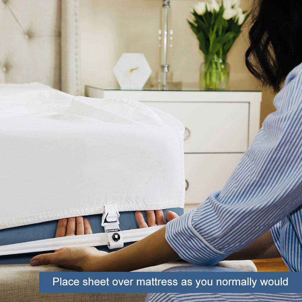 Bed Scrunchie Sheet Strap | Bed Sheet Holder, Suspender and Tightener
