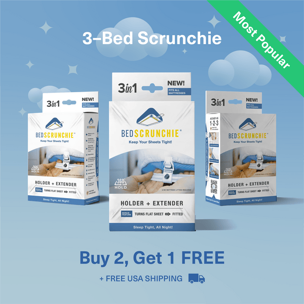 Bed Scrunchie Sheet Strap | Bed Sheet Holder, Suspender and Tightener